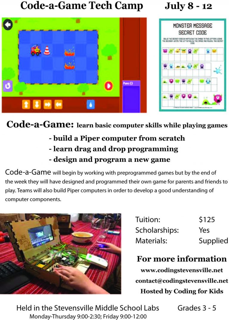 Code-a-Game Tech Camp - Bitterroot Star