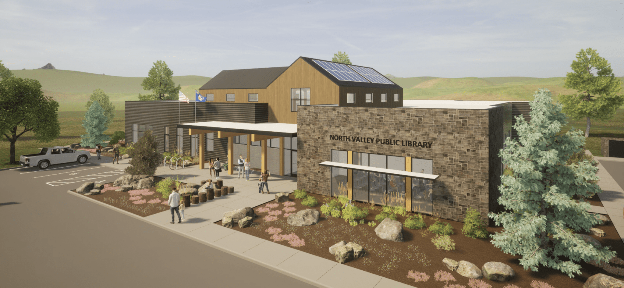 North Valley Library's future takes shape - Bitterroot Star