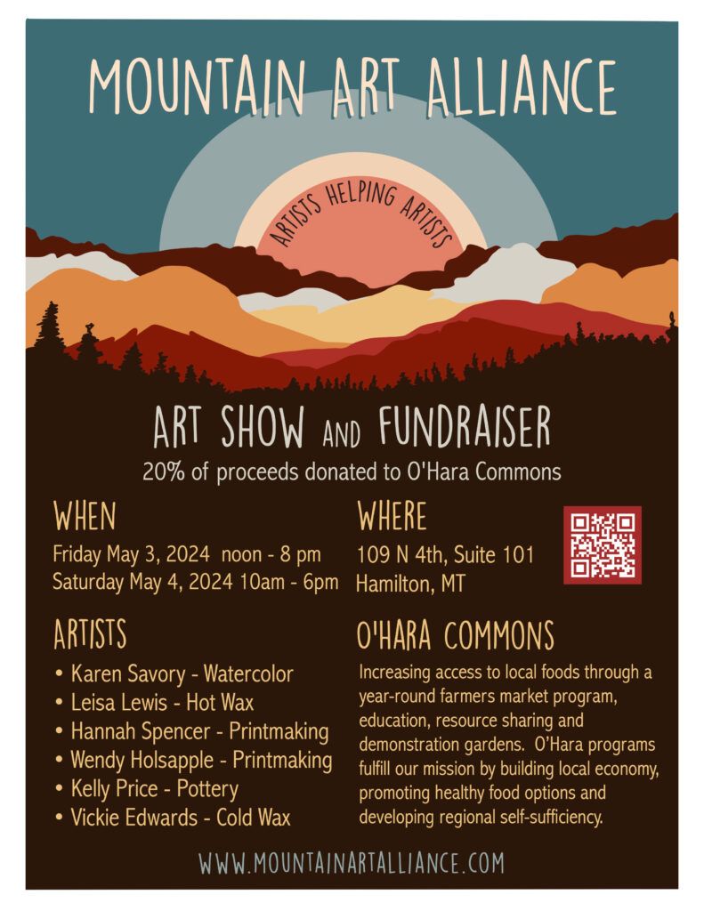 Mountain Art Alliance Art Show and Fundraiser - Bitterroot Star