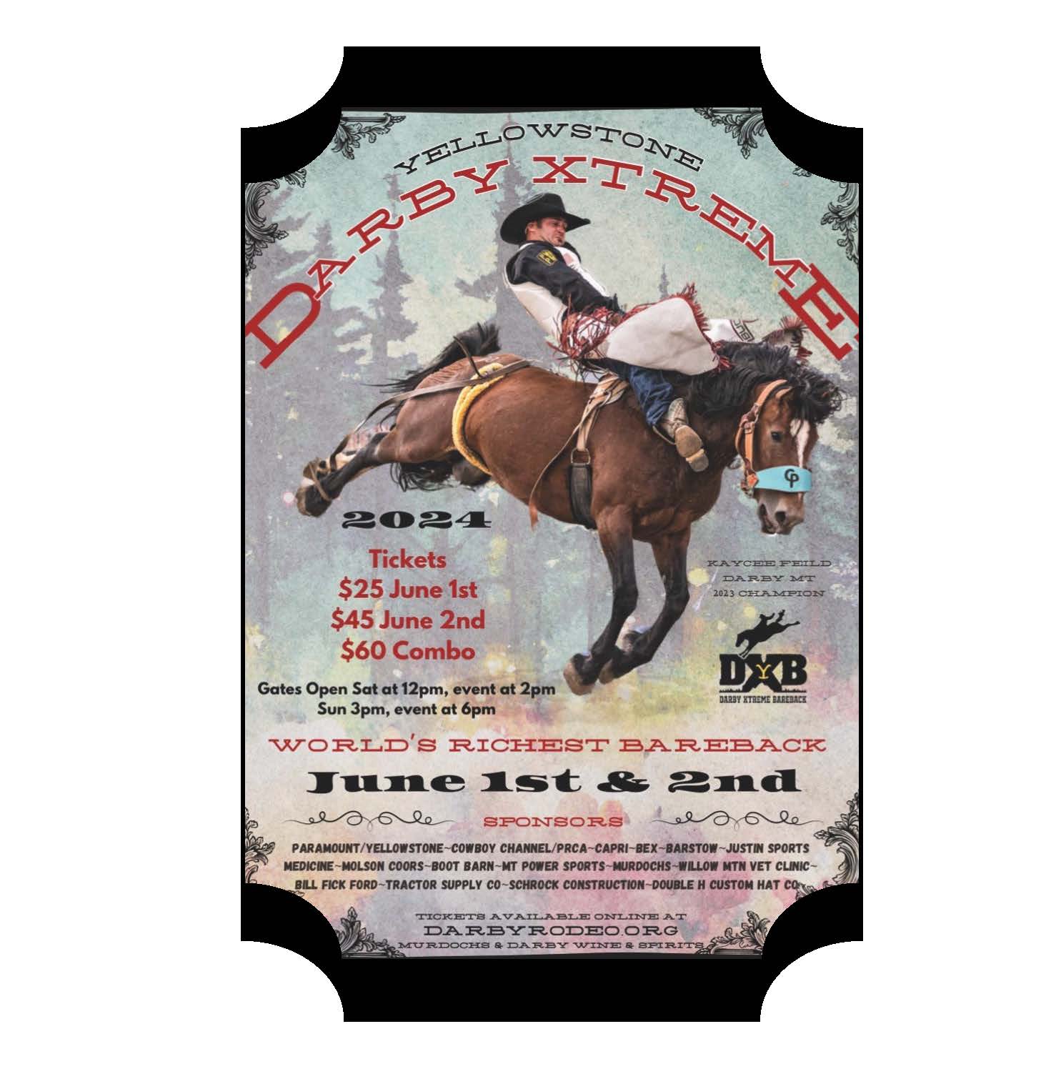 Darby Xtreme Rodeo this weekend - Bitterroot Star