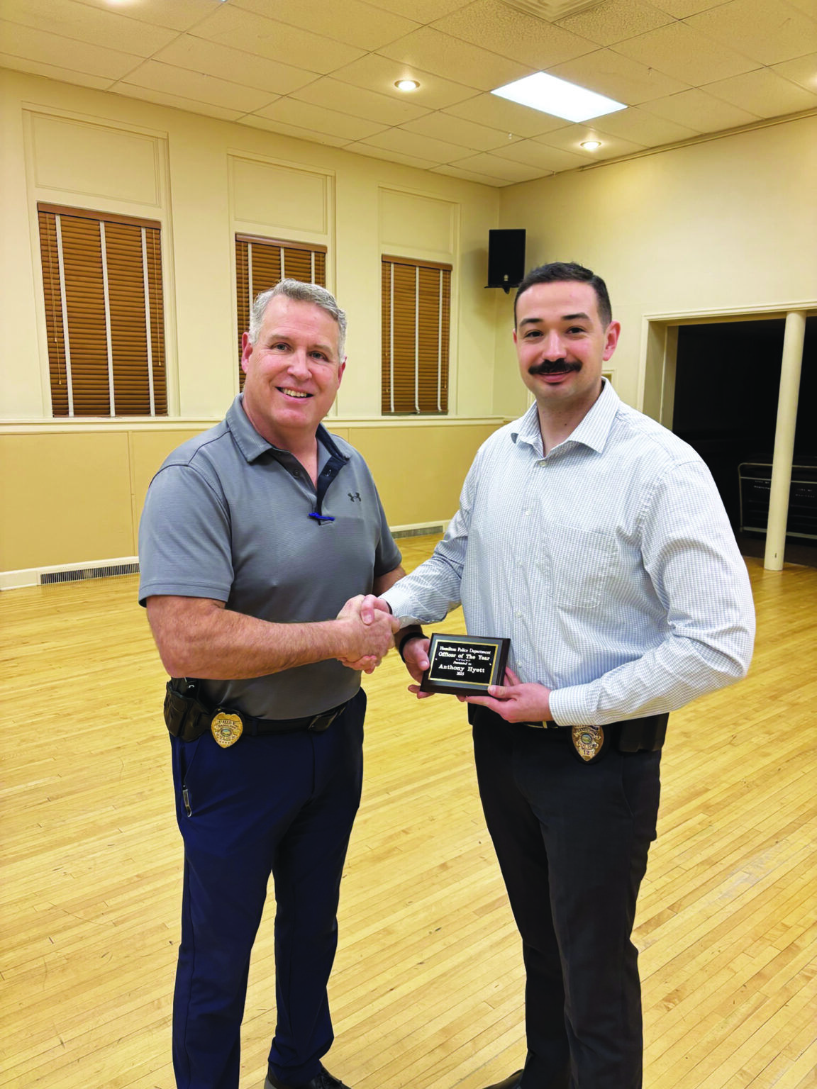 Hyett named Hamilton Police Officer of the Year - Bitterroot Star